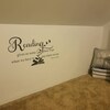 Reading Decal Reading Give Us Some Place to Go Vinyl Wall Lettering ...