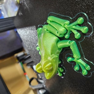 Cute Flexi Print-in-place Frog STL File for 3D Printing - Etsy