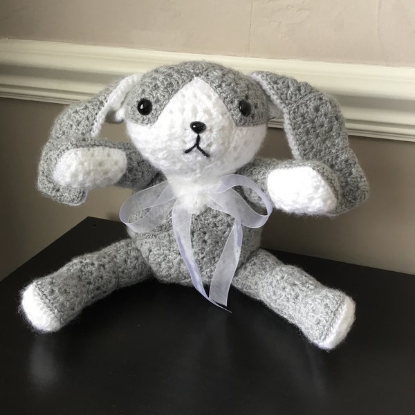 Crochet Granny Square Bunny - Etsy Canada