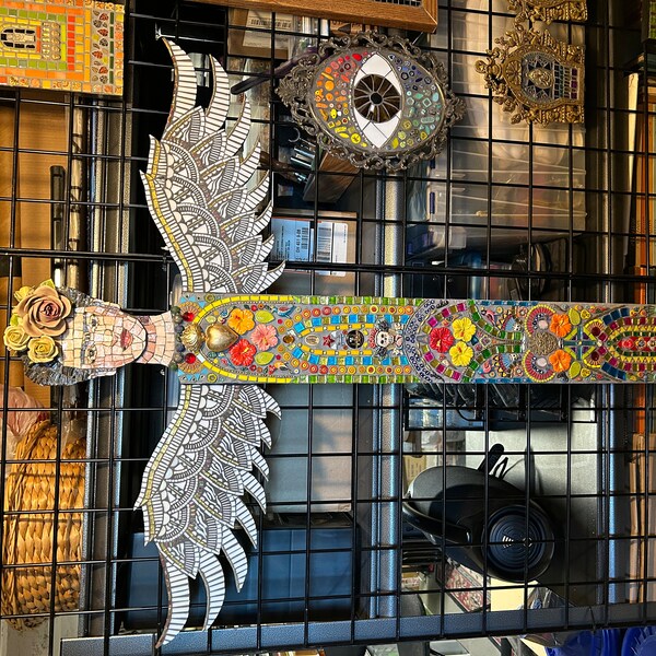 Happy Hibiscus Ceramic Flower and Leaf Tiles - Etsy