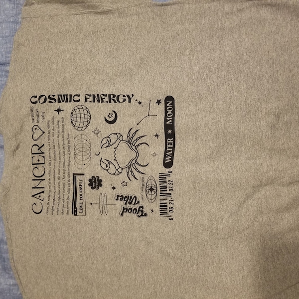 Astrology Y2K Hoodie With Zodiac Sign, Sagittarius Celestial Sweatshirt ...