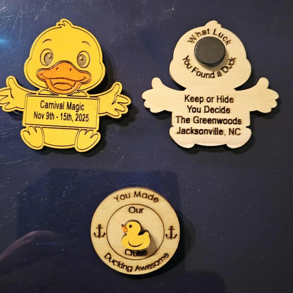 Personalized Cruising Duck Magnet: Cruise Keepsake - Etsy