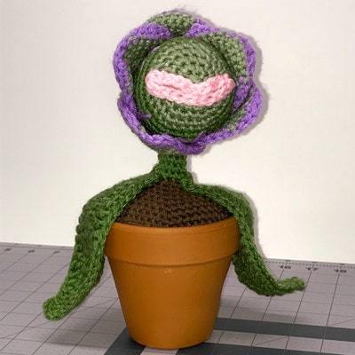 PATTERN ONLY Baby Audrey II Plant Crochet Pattern Little Shop of ...