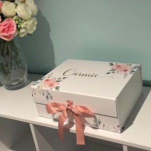 Pale Blue Gift Box Light Blue Magnetic Gift Box Various Sizes Large ...