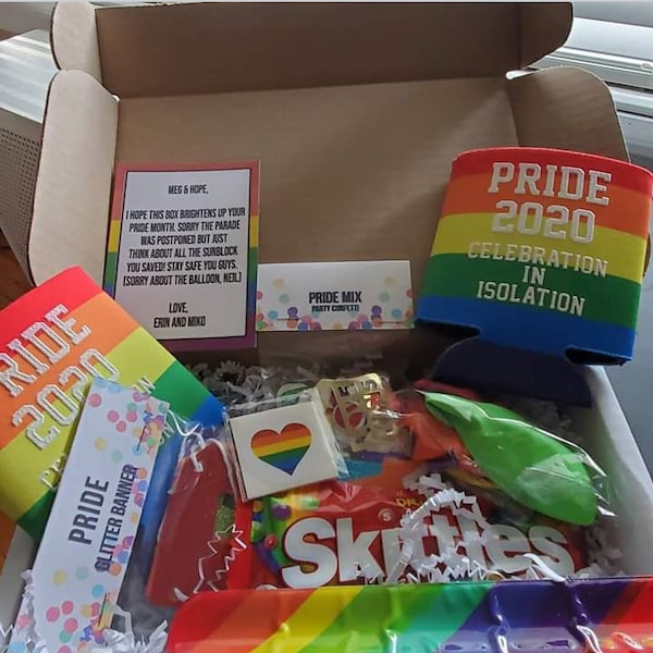 Pride Party - Celebration Box, Virtual Celebration, Social Distancing ...
