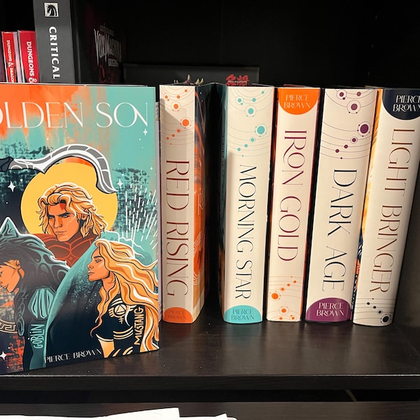 Red Rising Dust Jackets Full Set - Etsy