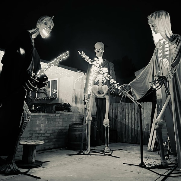 1 Set of TWO Skellbows, Customize Your 12 Foot Skeleton Poses for More ...