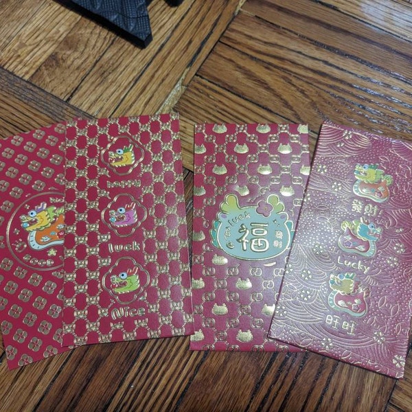 6/12/18 Chinese New Year Red Packet Wheel Red Packet Contemporary Style ...