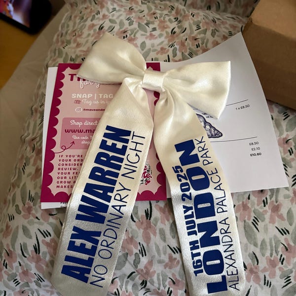 Olivia Rodrigo | Olivia Rodrigo Hair Bow | XL Hair Bow | Concert Hair ...