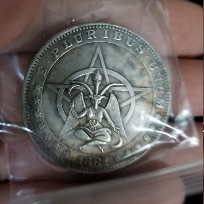 Baphomet Coin - Etsy