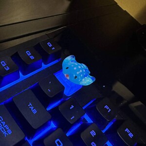 ARTISAN Manta Ray Keycap Ocean Sea Resin Keycaps - Etsy