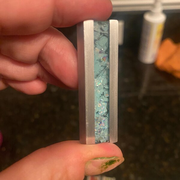 3D Aurora Fusion Tubes Round , Instant Inlay, Faux Dichroic, Aurora ...