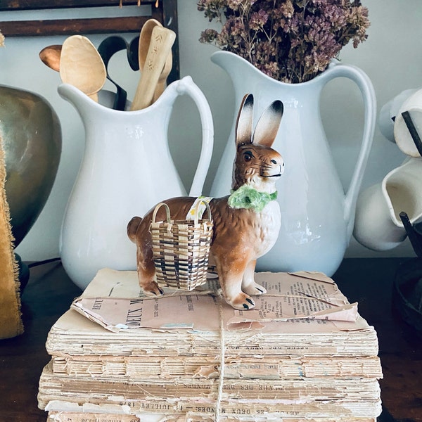 Vintage,30 Piece,putz,farm Animals,figures & Trees,flat,carved,wooden ...