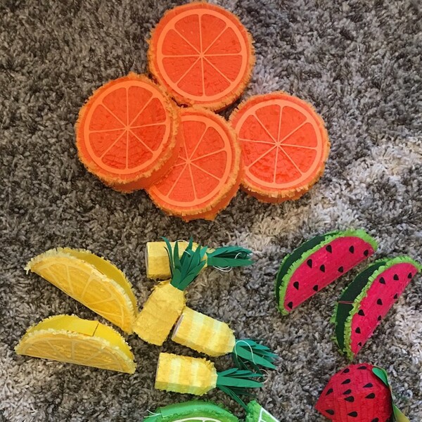 Watermelon Mini Pinata 1, Twotti Frutti Party, Party Favor, Tutti ...