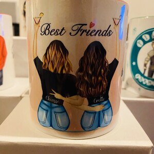 Buy and Build Your Own Best Friends Custom Art, Besties Clipart, BFF PACK, Customizable Clipart ...