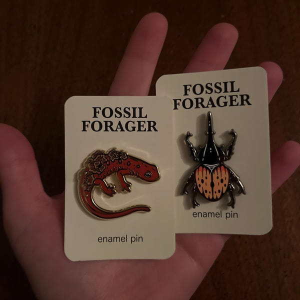 Man I Love Fossils Iron-on Patch / Paleontology / Paleontologist ...