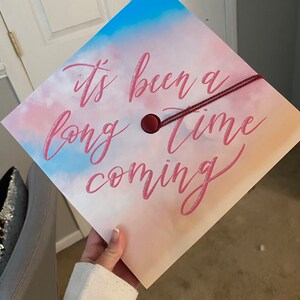 AKA Graduation Cap PRINTED Grad Cap Design Alpha Kappa Alpha Graduation ...