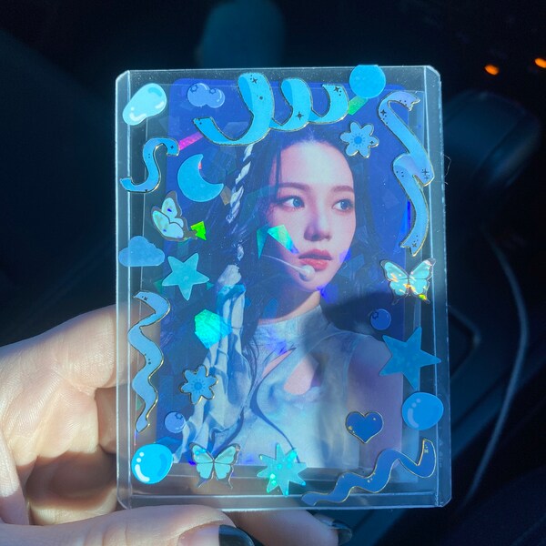 Decorated Toploader Toploader Deco Photocard Toploader Deco Kpop ...