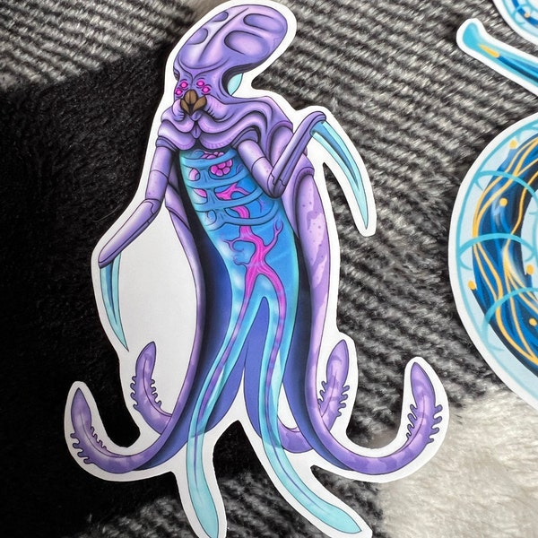Subnautica Creature Stickers - Etsy