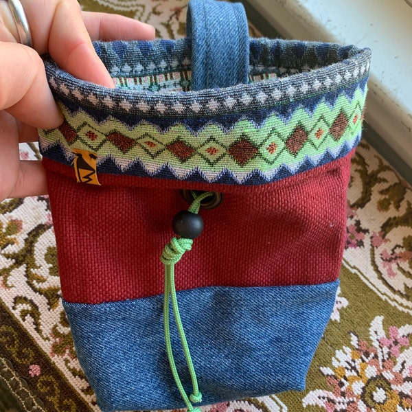Climbing Chalk Bucket, Handmade Bucket Bag,chalk Bucket Climbing, Chalk ...