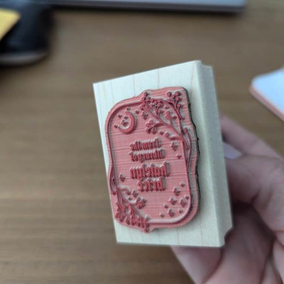 BEE Open Book Library Stamp Personalized Book Embosser Ex Libris, This ...