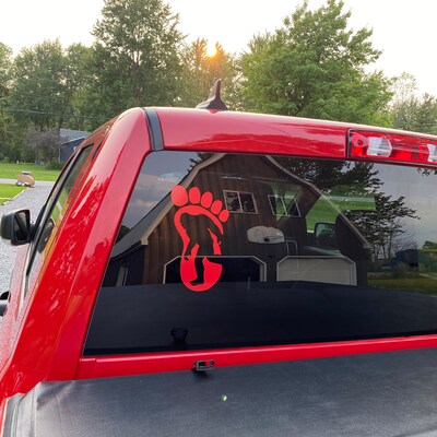 Bigfoot Bumper Sticker Bigfoot Car Truck Decal Yeti Vinyl - Etsy