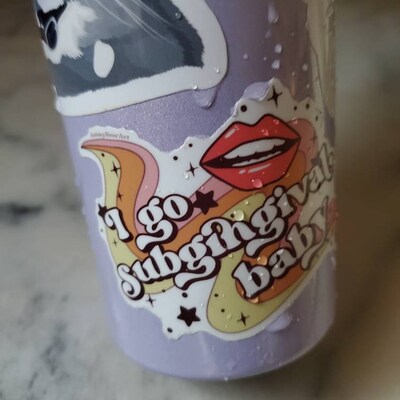 Everybody a Gangsta Until They Hear This Funny Dental Sticker - Etsy