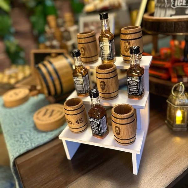 Oak Whiskey Barrel Shot Glass. This is for 1 Shot Glass. - Etsy