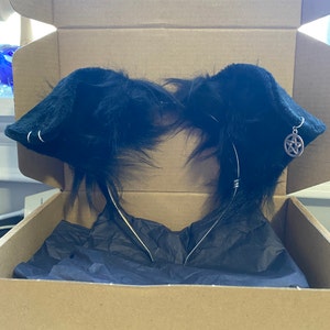 Pastel Rainbow Cat Ears Rainbowcore Decora Kei, Fairy Kei, Yuma Kawaii Neko Ears Cosplay - Etsy