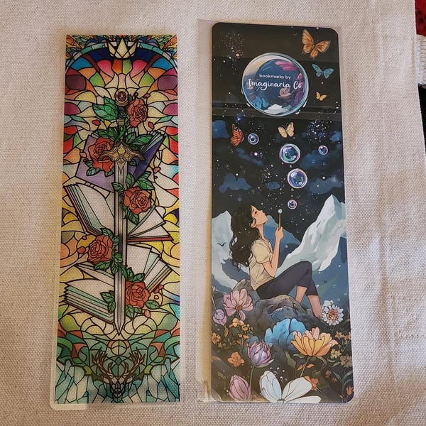 We Are the Thirteen TOG Stained Glass Bookmark, Throne of Glass ...