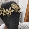 Branch Bridal Headpiece. Gold Bird on Twigs Hair Comb Perfect for an ...