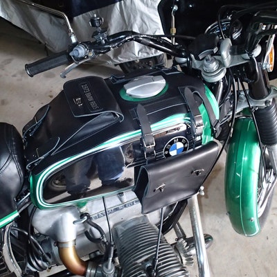 Motorcycle Leather Bags for Gas Tank BMW R50/5 R60/5 R75/5 - Etsy