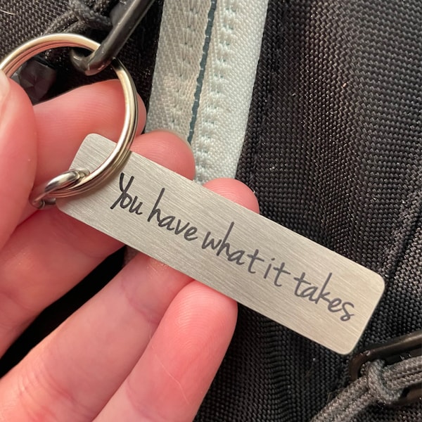 Customized Keychain Personalized You Choose Wording - Custom Gift ...