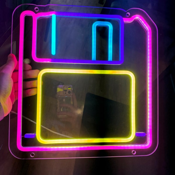 Sun Mini Yellow Neon Light USB Dimmer / Dimmable Wall Light Decoration ...