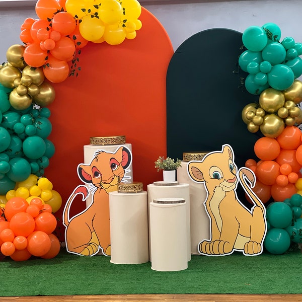 The Lion King Birthday Party Decor,mufasa Liong King Cutouts, Outdoor ...