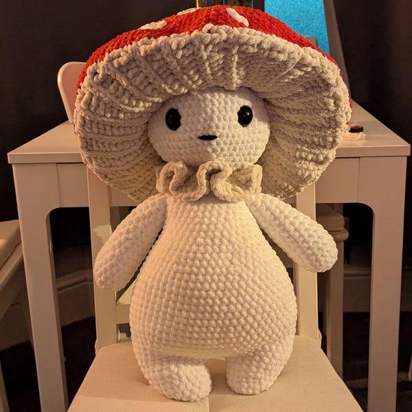 Mushroom Guy - Critter Stitch Crochet Pattern / Amigurumi - Etsy