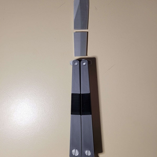 Team Fortress 2 Spy Knife Prop | 3D Printed TF2 Spy Butterfly Knife ...