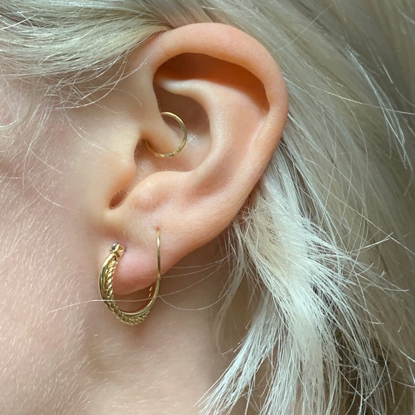 Daith Earrings, Daith Jewellery, Daith Piercing, Daith Hoop, Daith ...