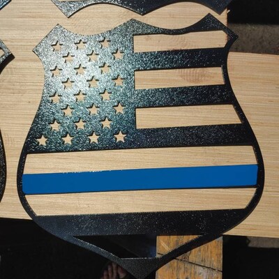 Badge Flag SVG and DXF Digital Download Laser CNC Plasma Waterjet Badge ...