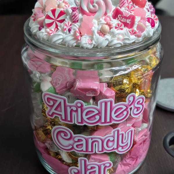 Funny Motivational Candy Jar Gift, Custom Treat Candy Holder for Boss ...