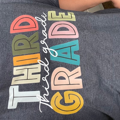 Cute 3rd Grade Shirt, Third Grade Teacher Team, Matching School Shirt ...