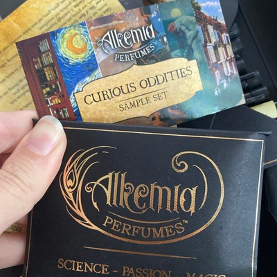 Alkemia Perfumes Introductory Sample Set - Etsy