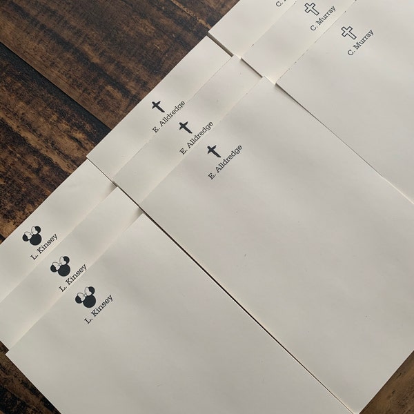 Ultimate Teacher Gift Bundle: Personalized Notepads, Note Cards and ...