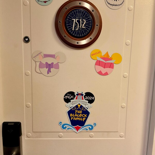 Disney Inspired Princess Side Door Magnet for Disney Cruise Door, Elsa ...