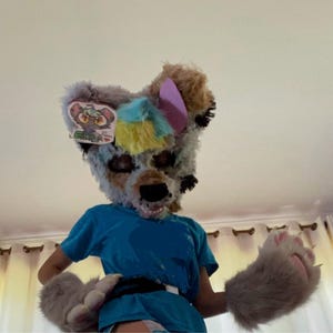 Toony Footpaw Fursuit Kemono Toony Kigurumi Fursona Kawaii Outdoor Foot ...