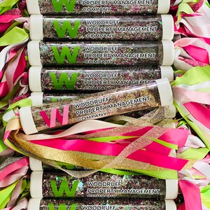 Custom Glitter/confetti-filled Spirit Sticks Football Games - Etsy