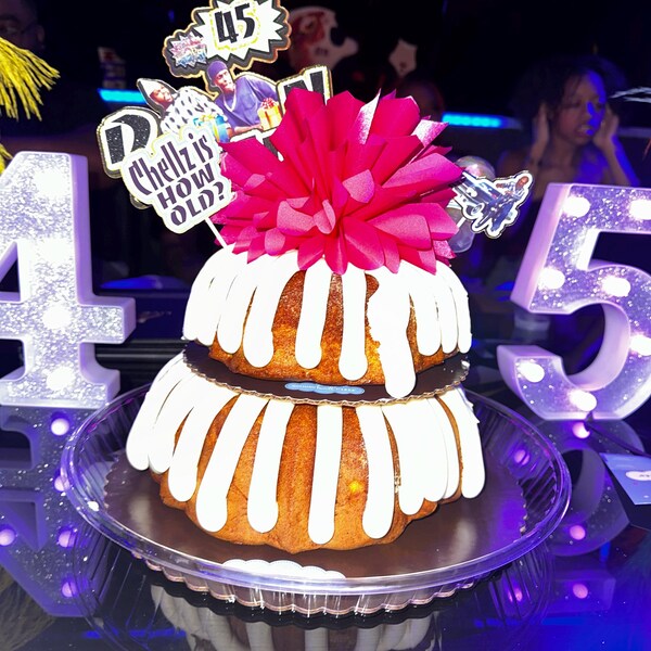 3D handmade FNF Cake Topper and 2pcs Mini Topper / Cupcake Topper ...