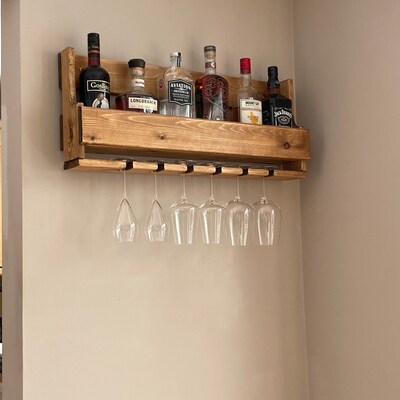 Rustic Drinks Rack, Wine, Vodka, Gin, Prosecco, Champagne, Drinks ...