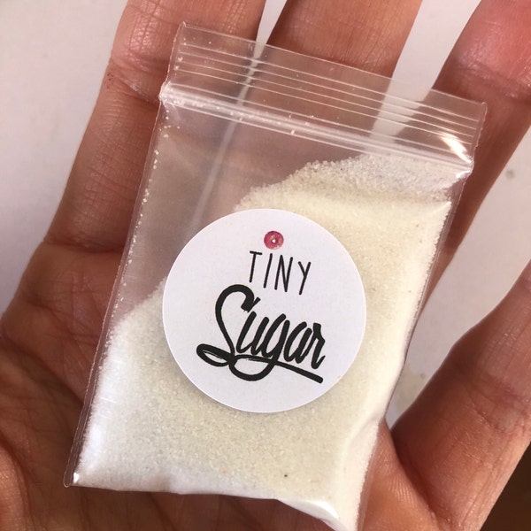 Fake Sparkly Sugar, Miniature Food, Kawaii, Polymer Clay, Fake Food ...