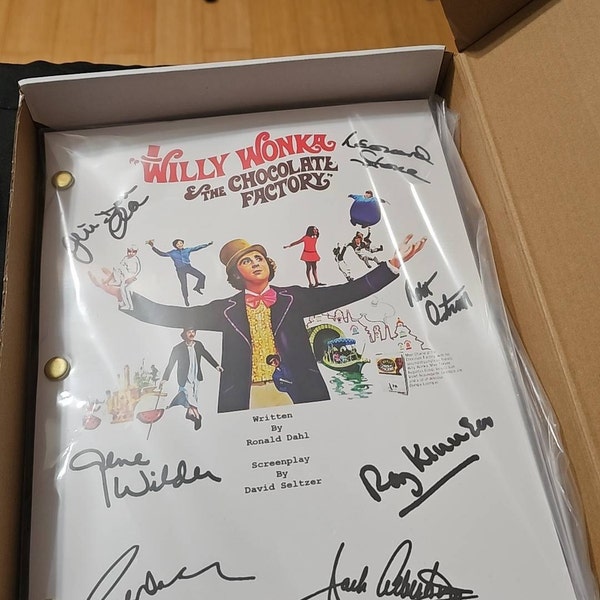 John Wick Script Signed- Autograph Reprints- Keanu Reeves - Screenplay ...